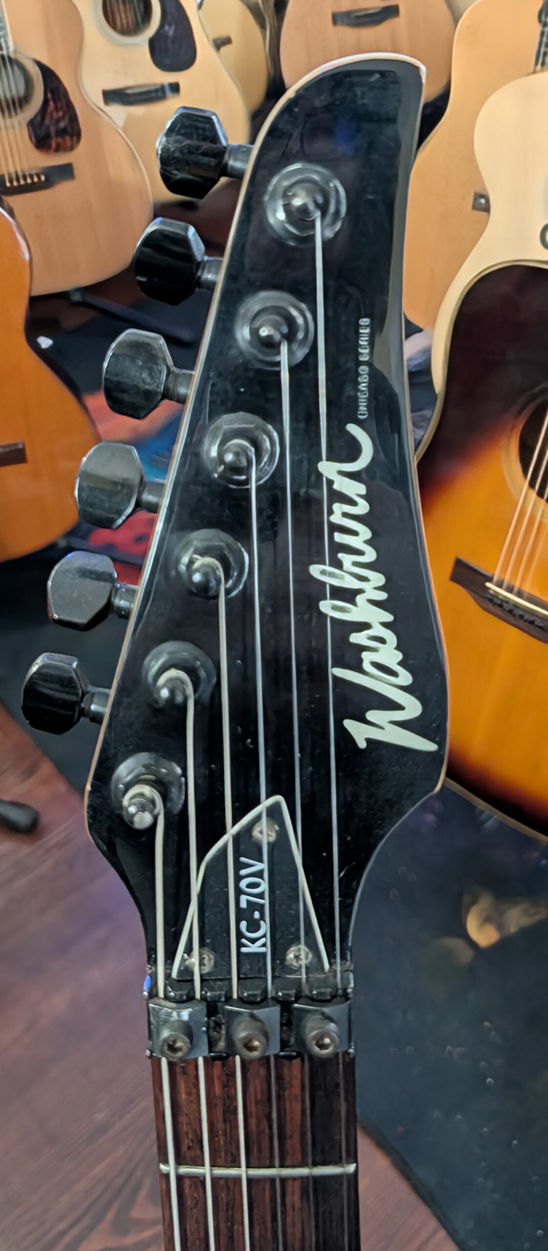 Washburn KC-70V Solid Body Electric Guitar – Music Plays On